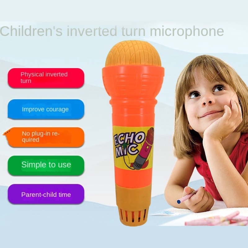 Children Echo Microphone Fun Microphone Singing Toys Baby Party Song ...