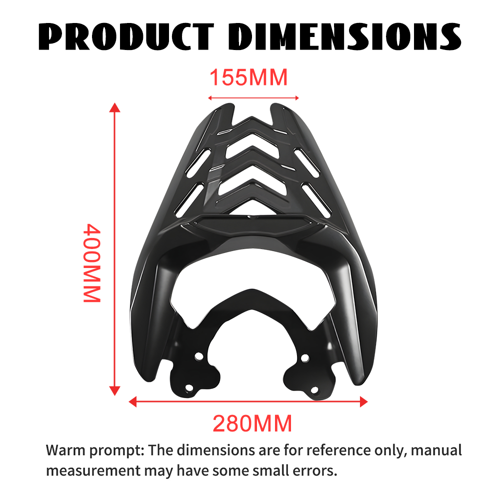 MC MOTORCYCLE PARTS Rear Bracket Top Box Bracket Sniper 155 /VVA/Y16ZR ...
