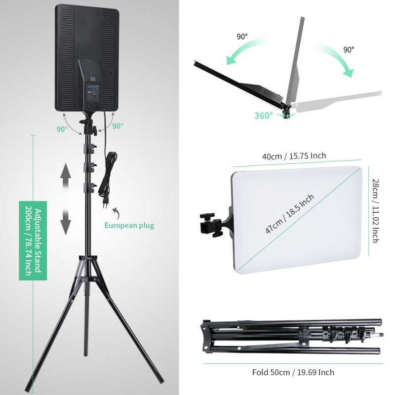 Video Panel Light 11 inch fill light Photography Lamp Studio Lighting ...