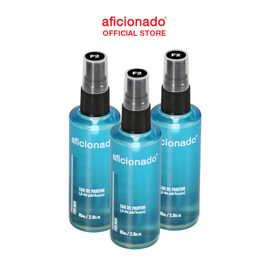 Aficionado Perfume F2 Bundle for Men - 85mL x 3 pcs | Shopee Philippines