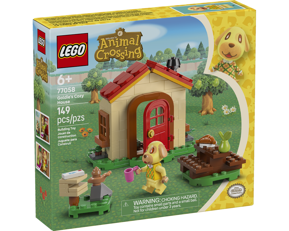 LEGO Animal Crossing 77058 Goldie's Cosy House | Shopee Philippines