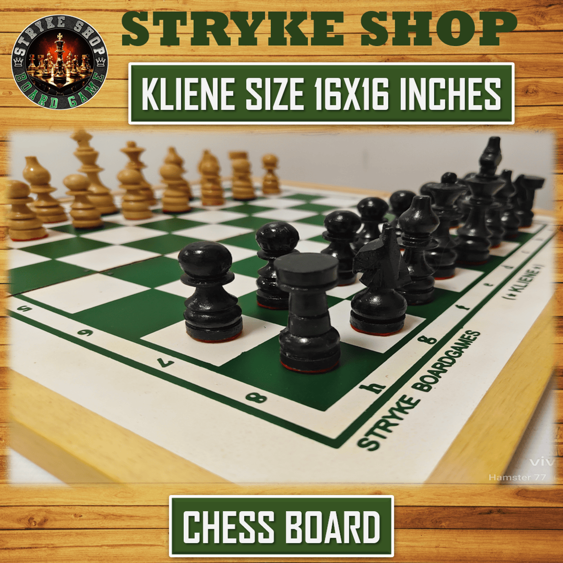 Chess Board Tournament Medium, Petite, Kliene, Malengke, Scrabble, Math ...