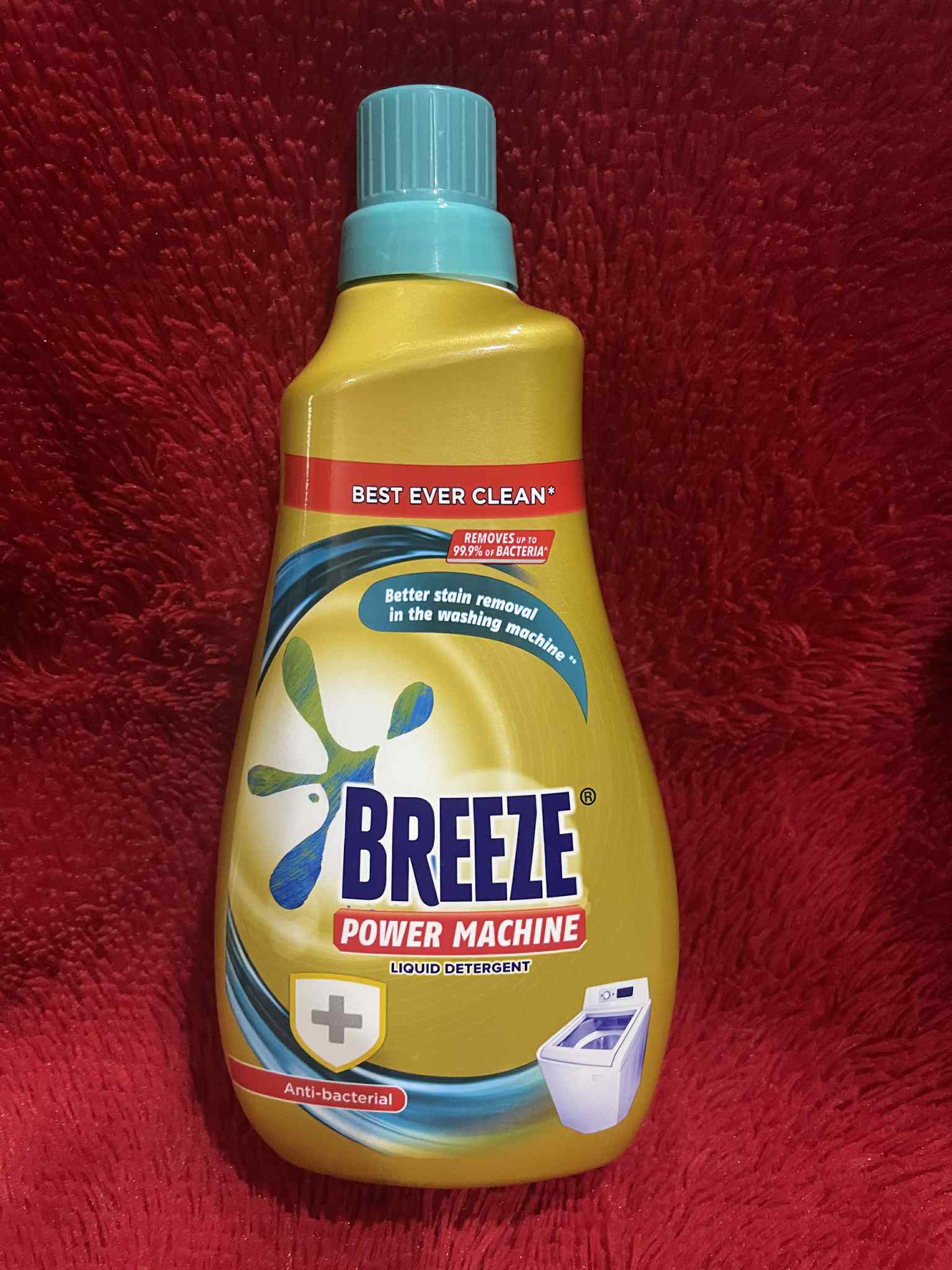 Breeze Liquid Detergent Power Machine 980G Bottle | Shopee Philippines