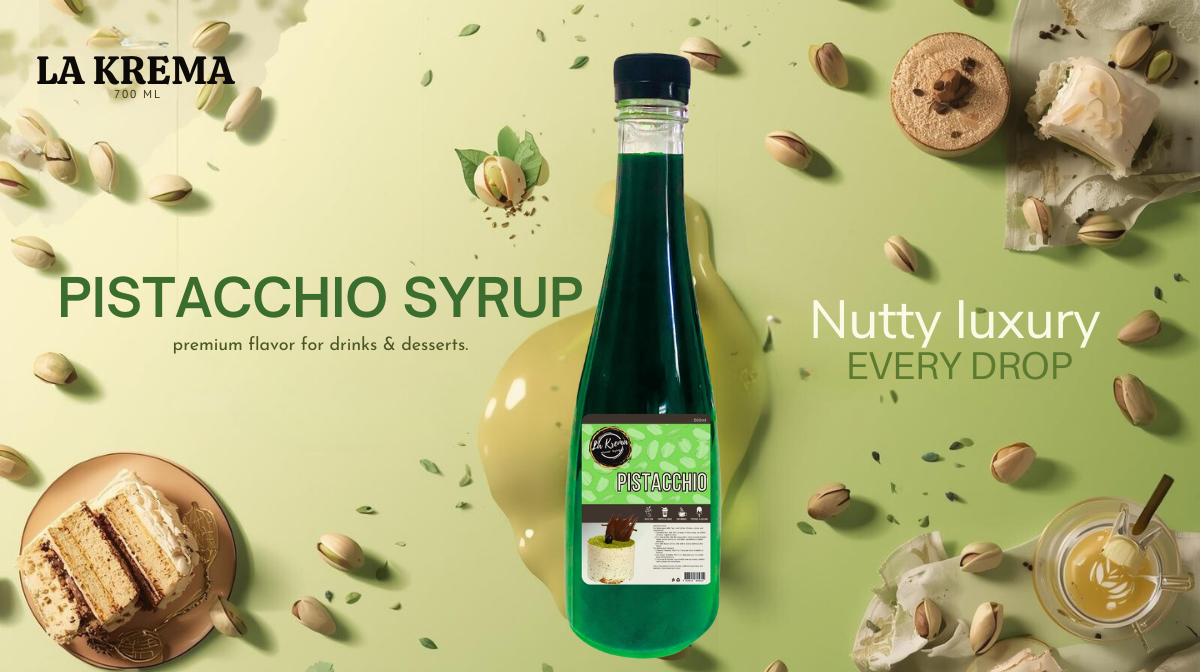 Pistachio Syrup fruity milk tea soda frappe shake cocktail mocktail ...
