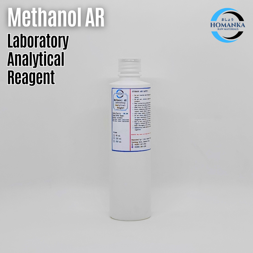 Methanol AR Laboratory Analytical Reagent 500ml & 1 Liter | Shopee ...
