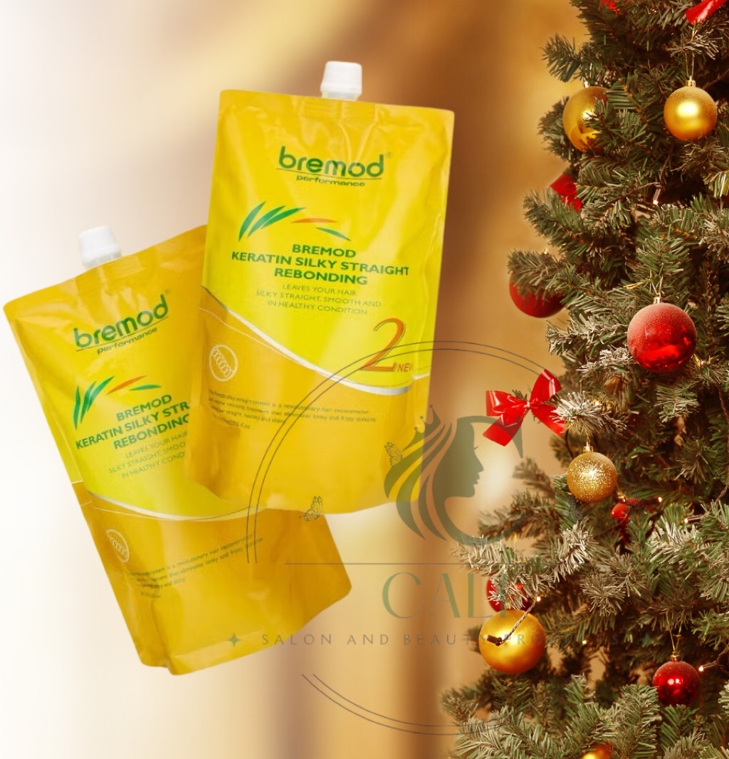 Bremod keratin silky straight Rebonding (1&2) Cream type white cream ...