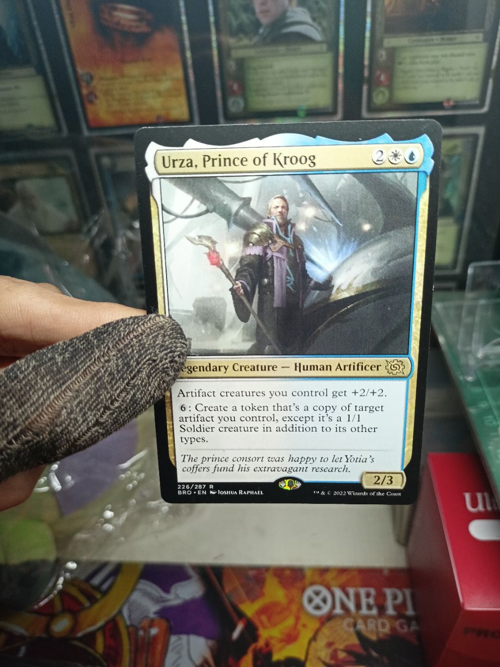 URZA, PRINCE OF KROOG - MAGIC THE GATHERING | Shopee Philippines