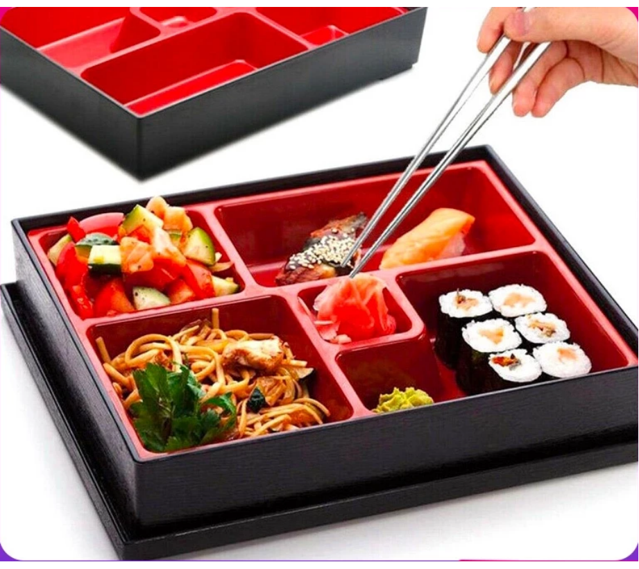 【COD】Japanese Bento Lunch Box Office Food Container Portable Rice Sushi ...