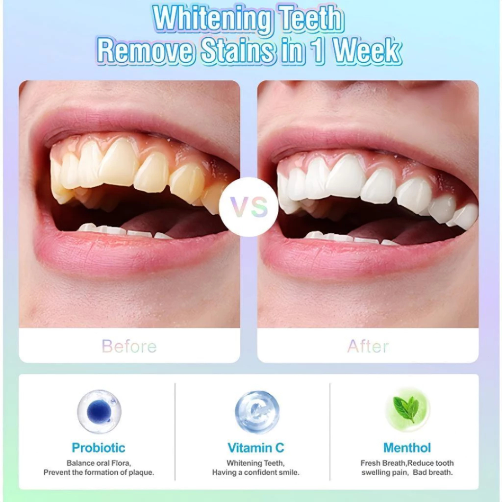 BUY1 TAKE1 Whitening Baking Soda Toothpaste Strong Mint Flavor Long ...
