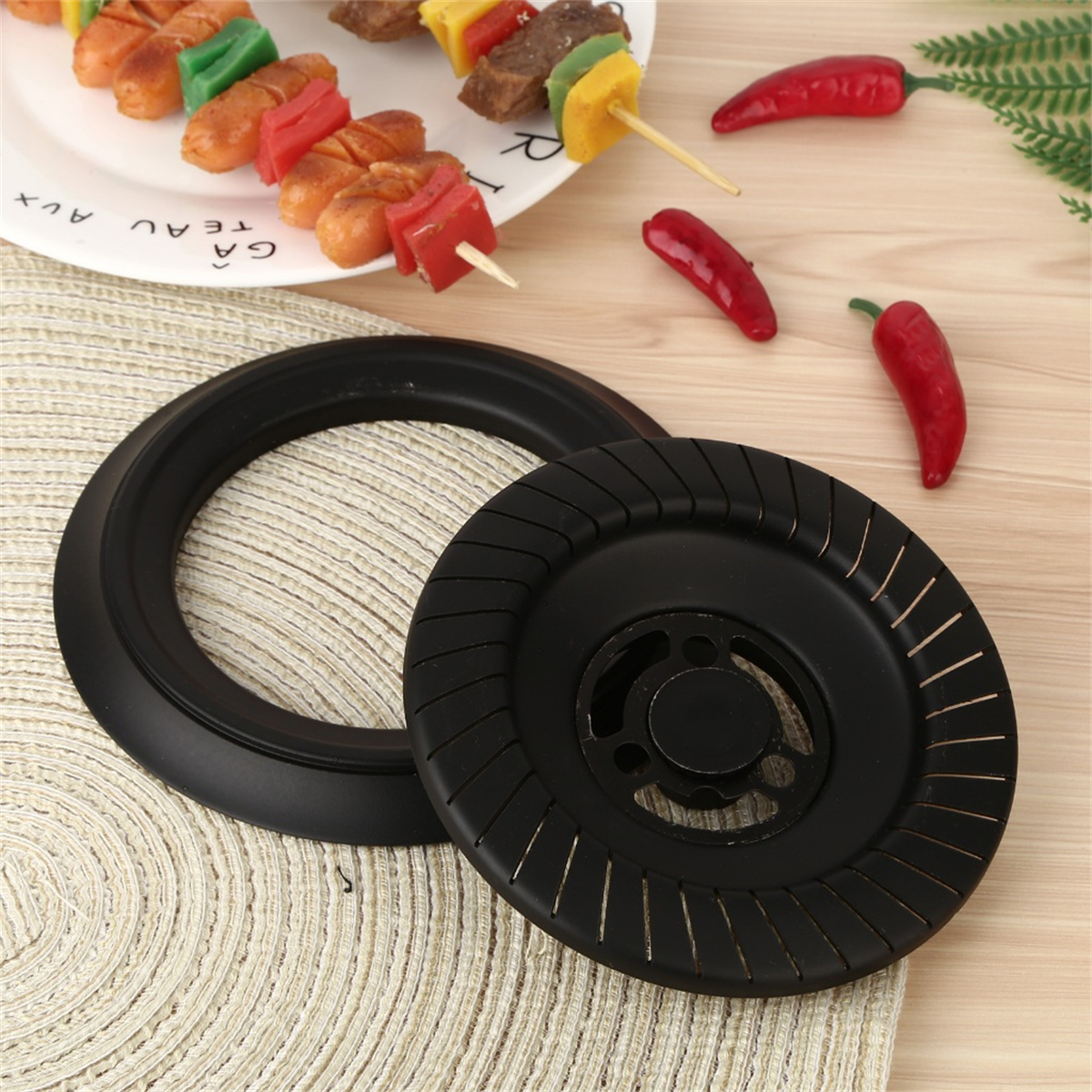 Affordable Gas Stove Burner Head Universal Windproof Fire Cover Cooktop ...