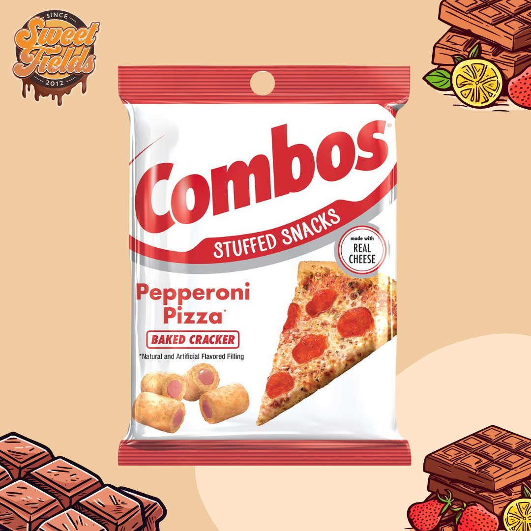 Combos Stuffed Snacks Pepperoni Pizza, 178.6g | Shopee Philippines