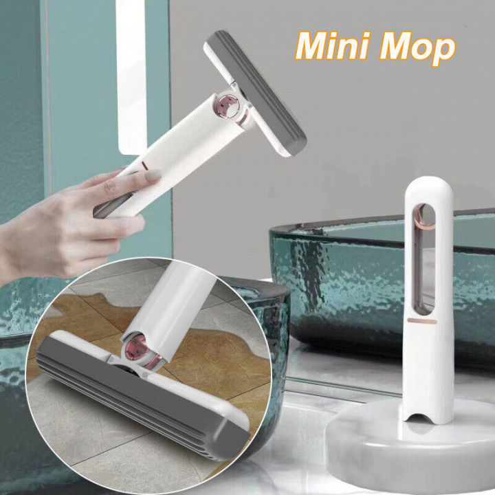Buy 1 take 1 Portable Mini Table Mop Handheld Sponge Mop for Desk, Sink ...