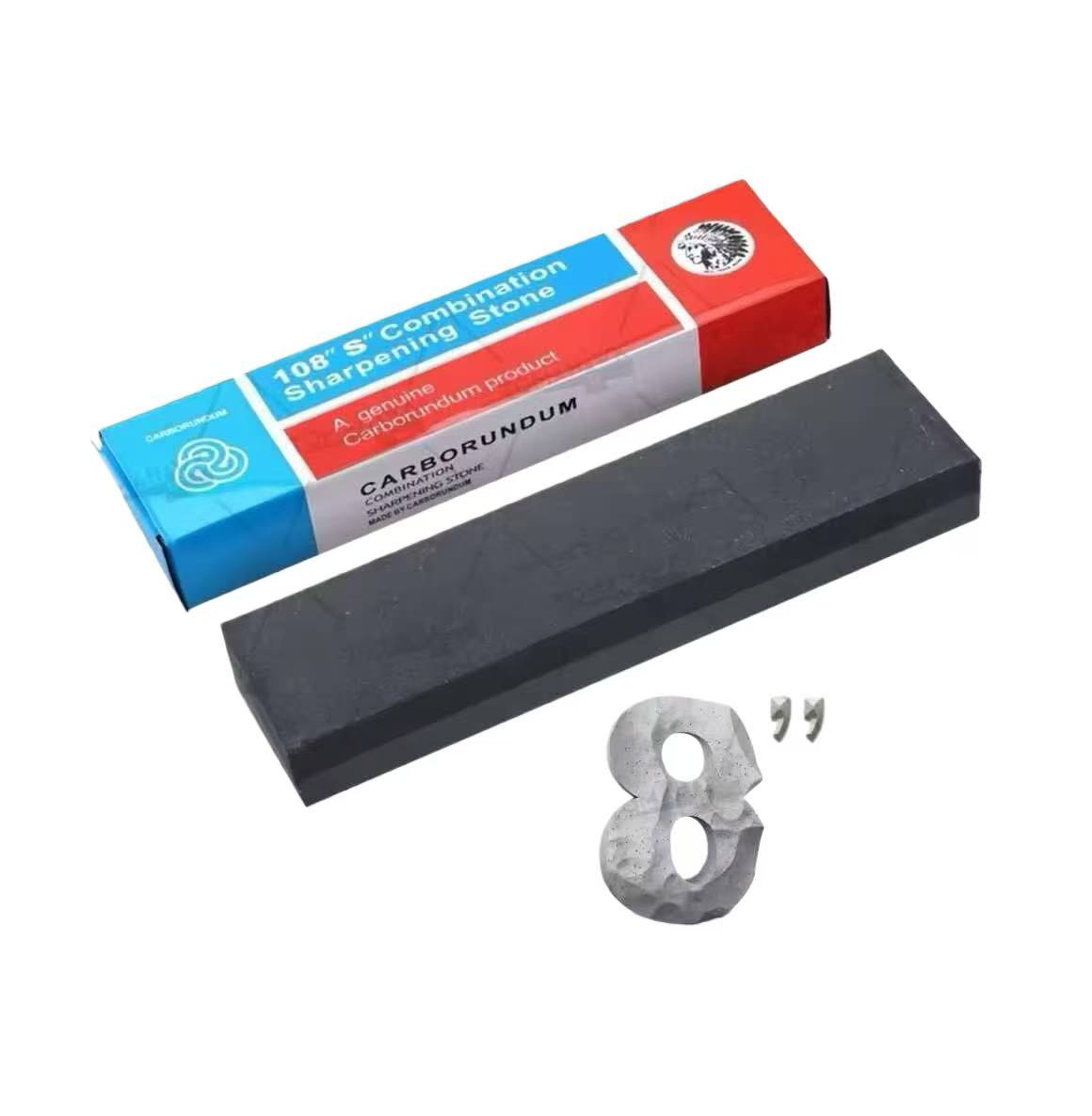 6 & 8 TOMAHAWK CARBORUNDUM SHARPENING STONE KNIFE TOOL PANGHASA AT ...