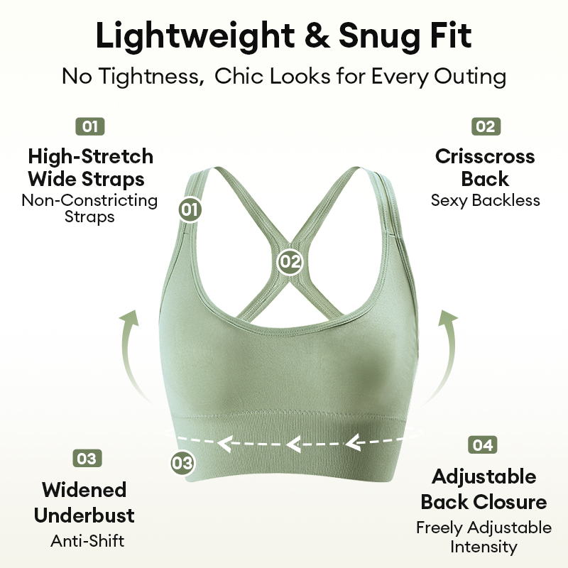 Plus Size Sports Bra Adjustable Shockproof Gathering Running Sport Underwear Beauty Back Sports ...