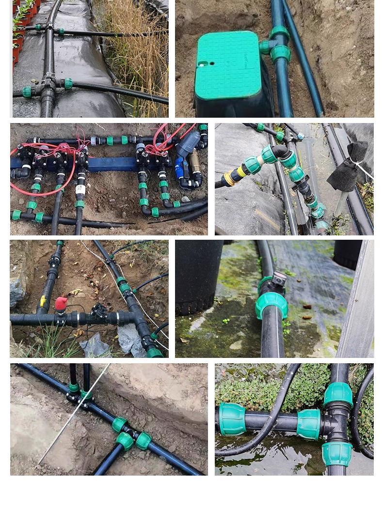 PE Compression Fittings REDUCER COUPLING pipe socket REDUCING ...