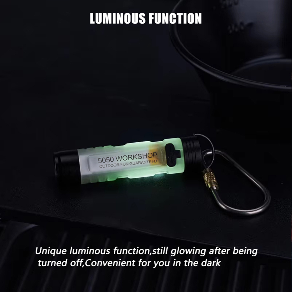 Mini Flashlight, Strong Light Long Endurance Key Clip,Cap Clip Magnetic ...