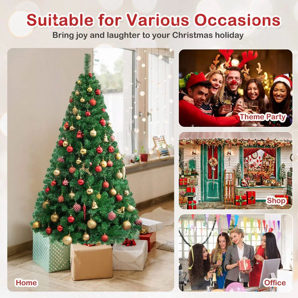 【B1G1】christmas tree with lights and decorations 1.8M-2.3M christmas ...