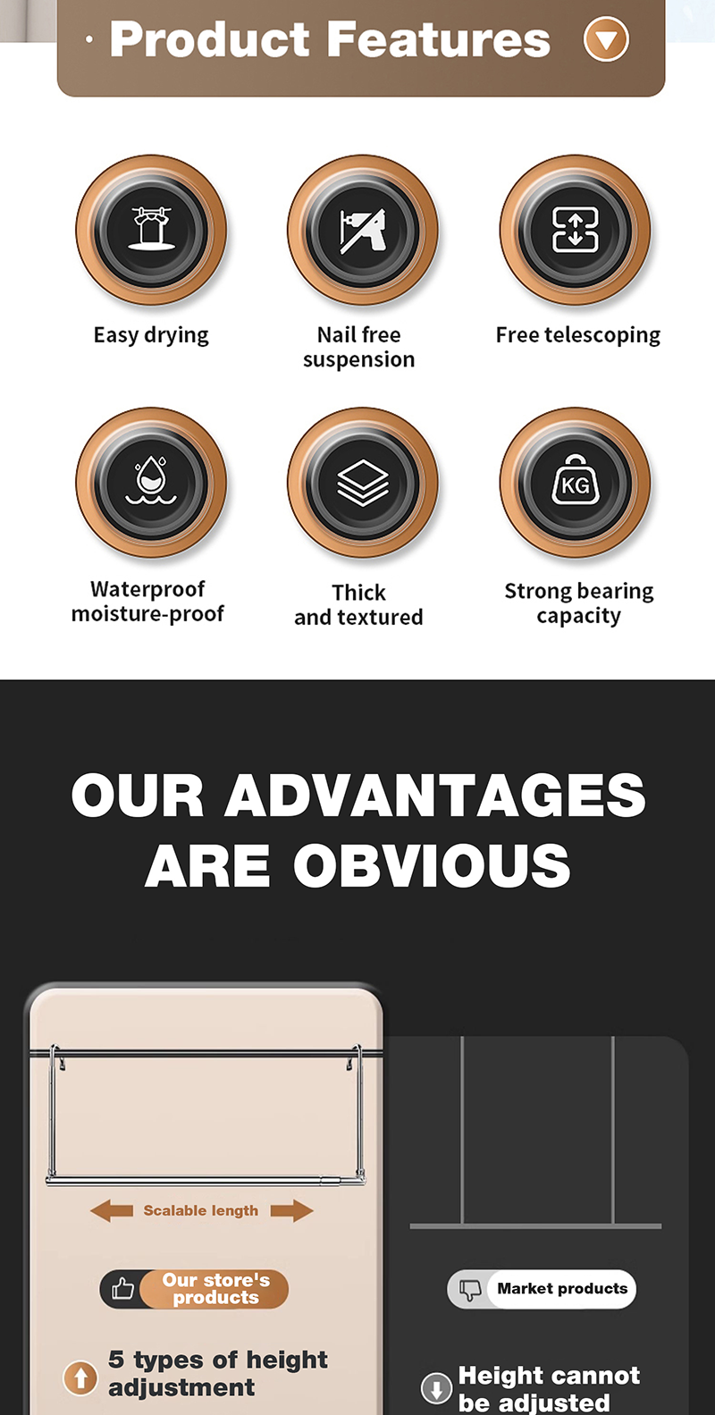 Retractable Sampayan Clothes Drying Rack ng Damit Adjustable Stainless ...