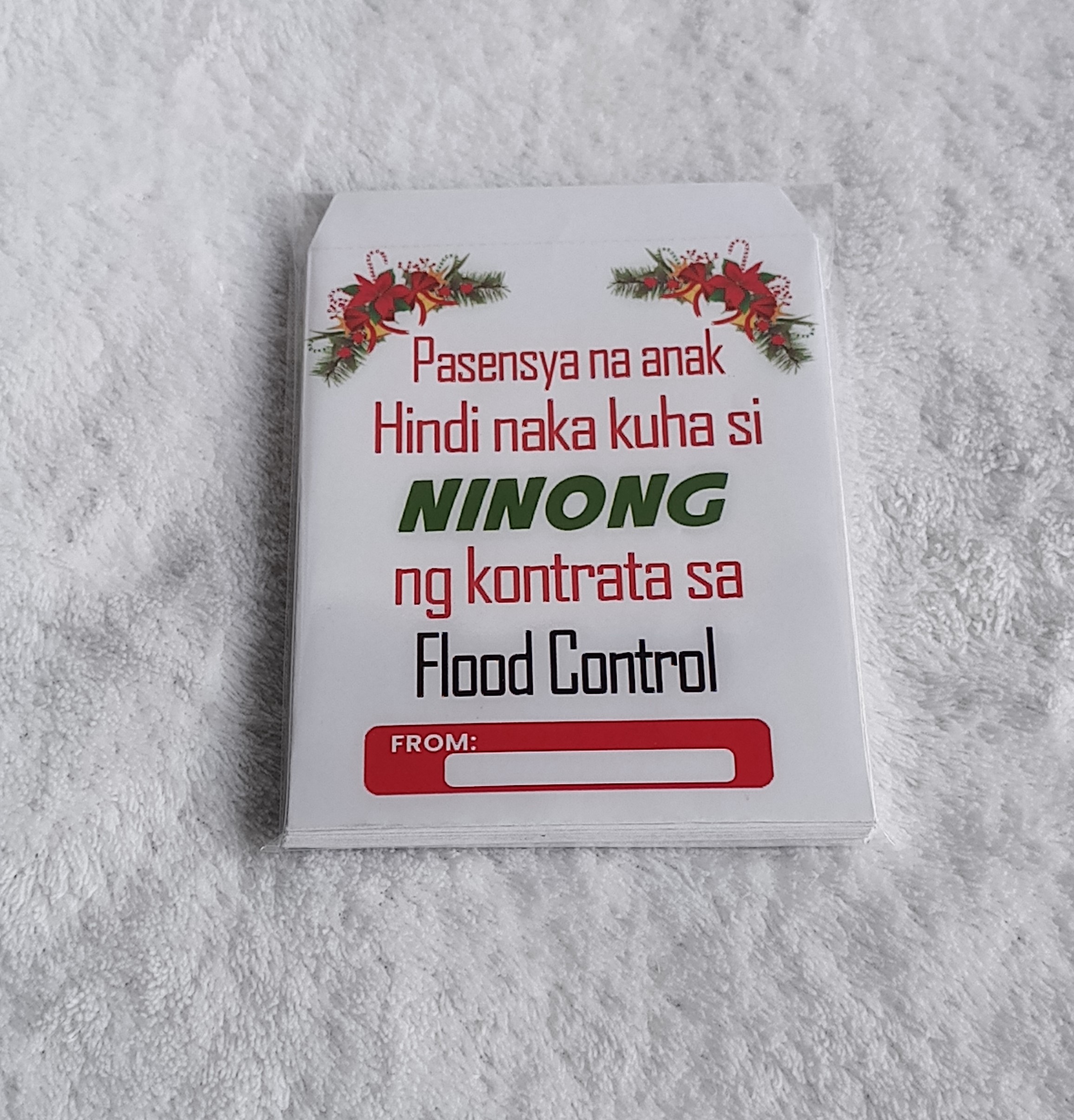10pcs christmas ampao 2026 Flood Control Edition | Shopee Philippines