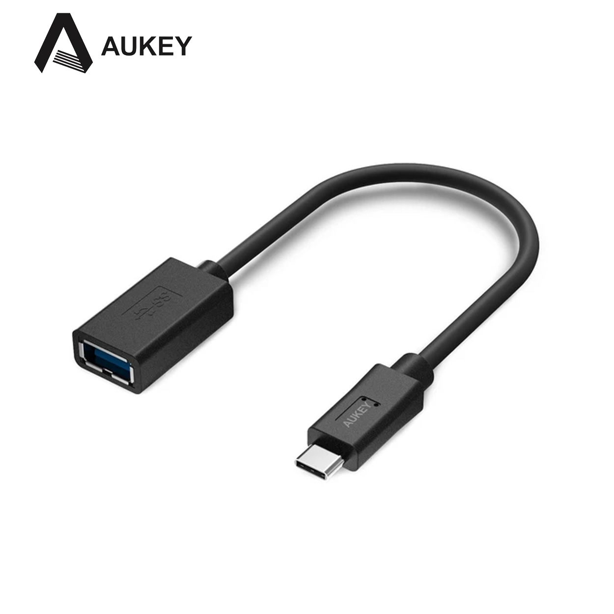 AUKEY CB-C4 Type C to USB 3.0 Adapter (Black) | Shopee Philippines