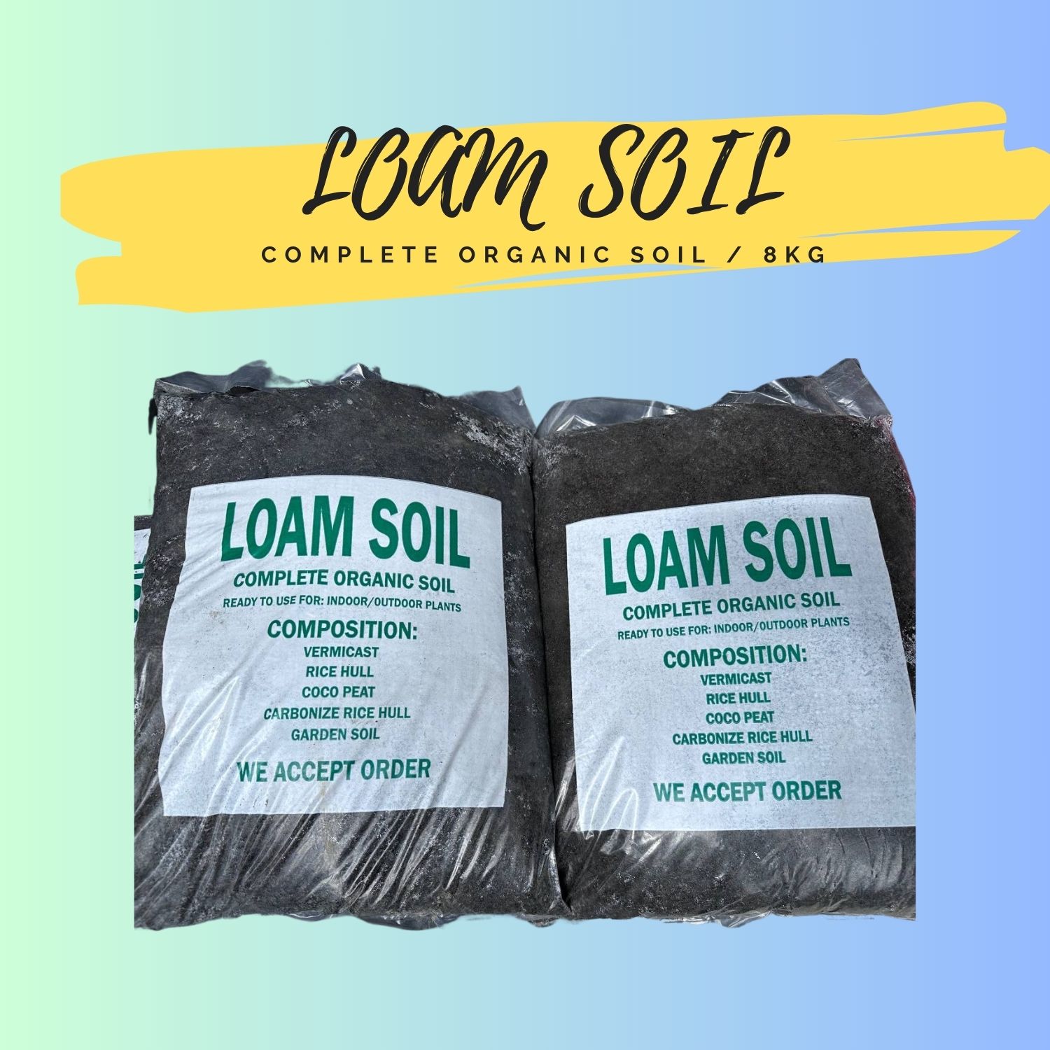 High-Grade Garden Soil Mix – Loam Type (8–9kg) | Shopee Philippines