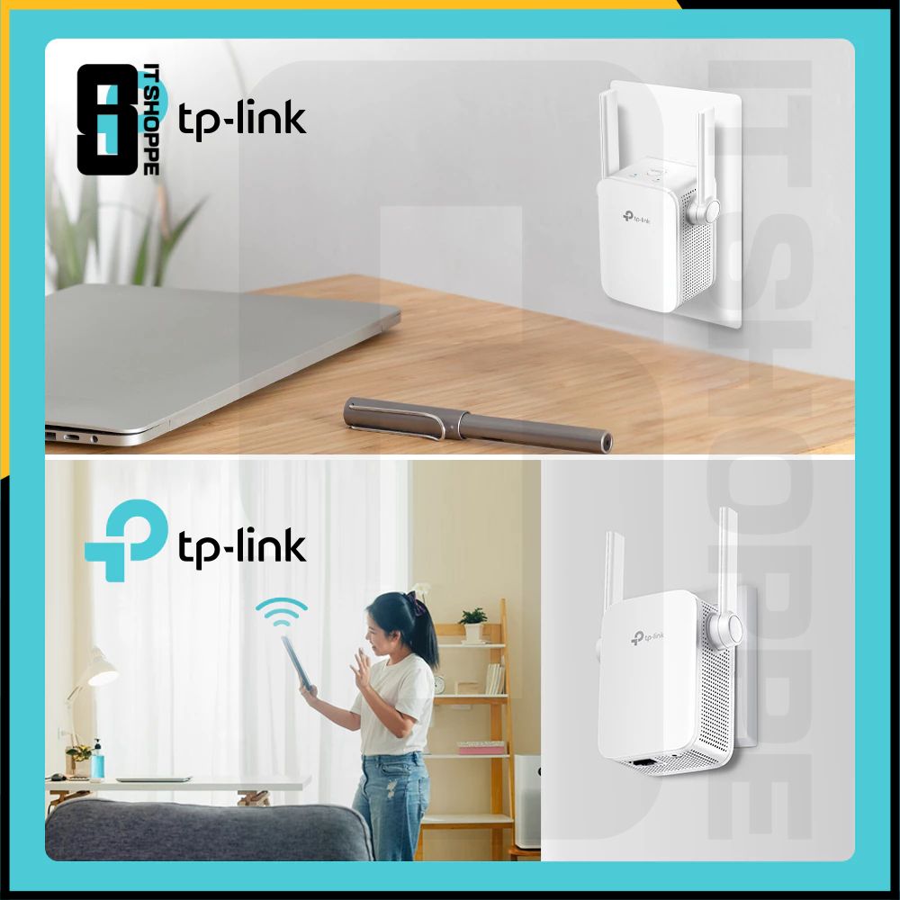 IT Shoppe TP-Link TL-WA855RE Wi-Fi Extender Repeater Long Range Access ...