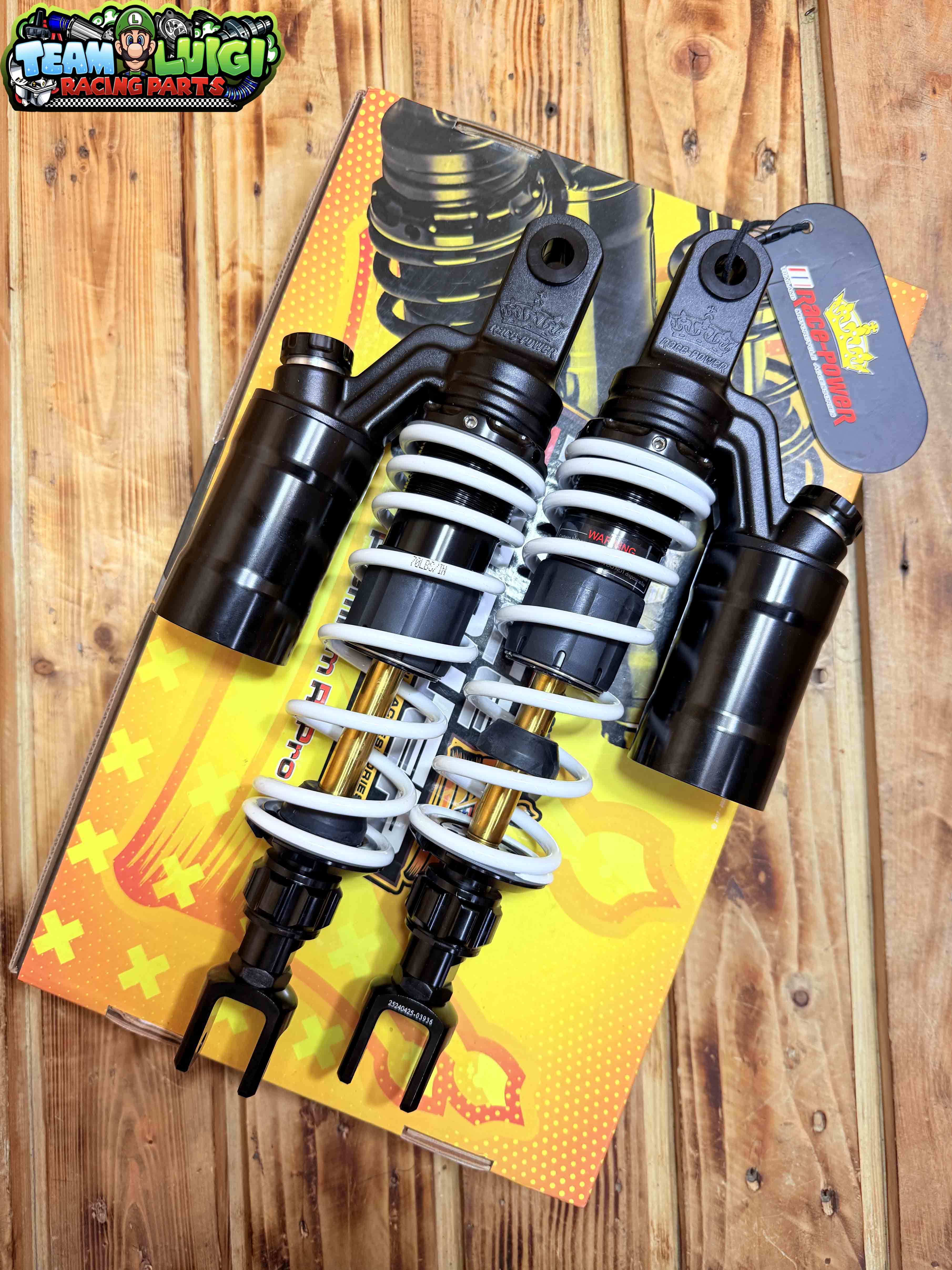 RACE POWER AEROX, NMAX REAR SHOCK WITH TANK 305MM-335MM PREMIUM R-PLUS ...