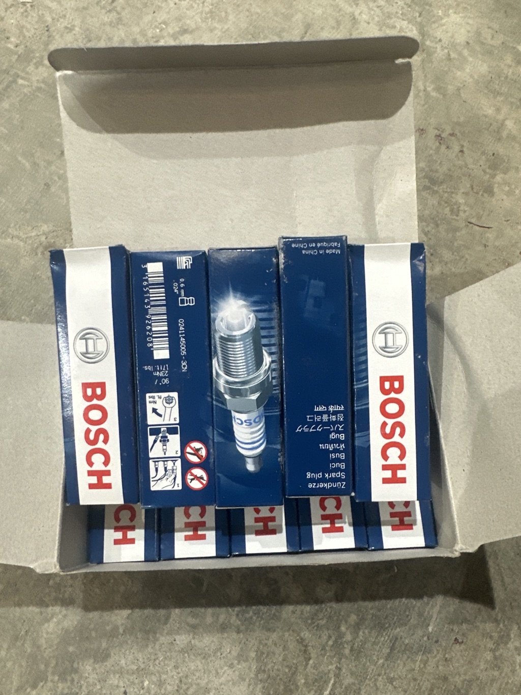 bosch X5DC 10pcs 1box TMX155 sparkplug wholesale | Shopee Philippines