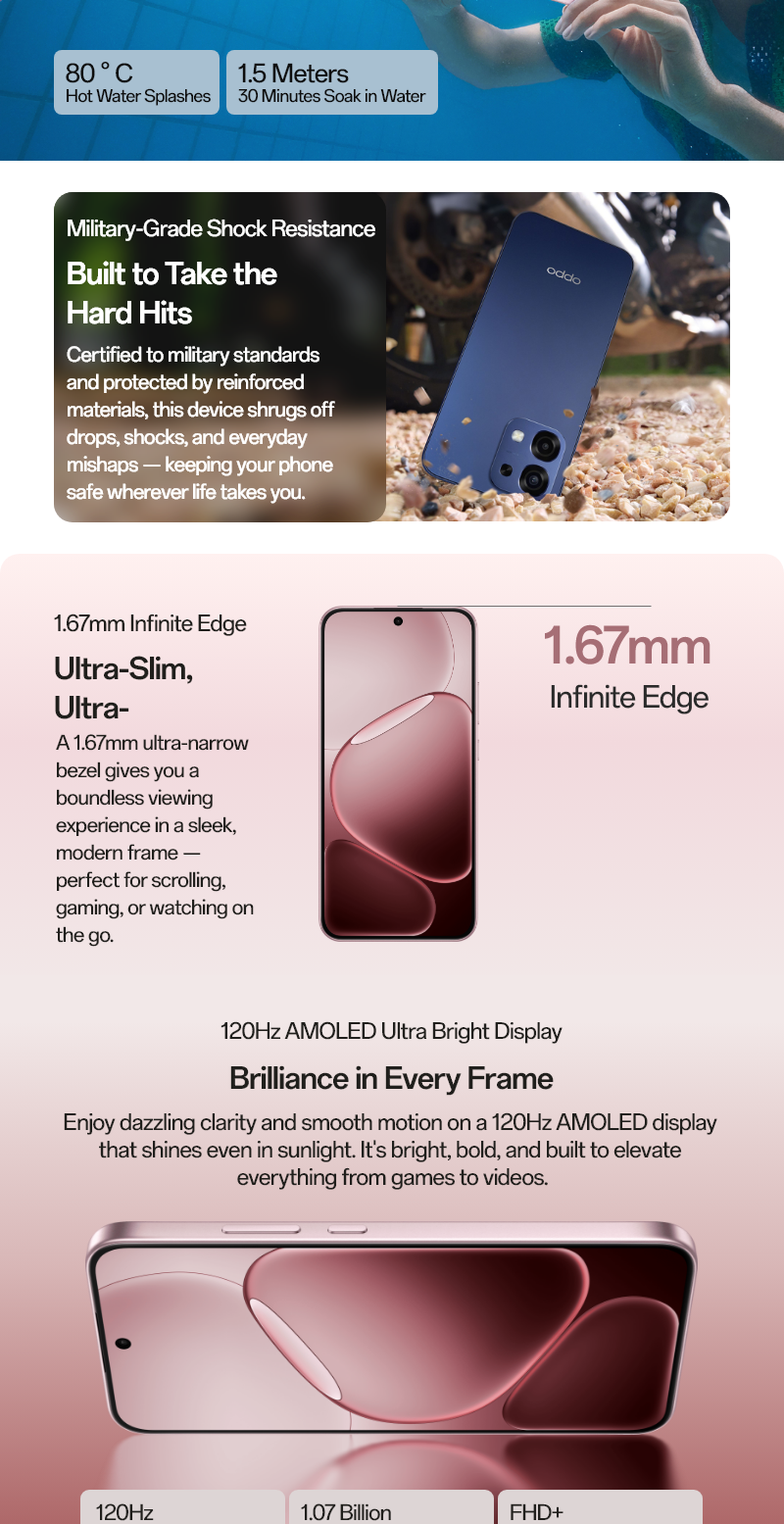 [3 Months 0% SPayLater] OPPO A6 Pro 5G | 80W SUPERVOOC Flash Charge ...