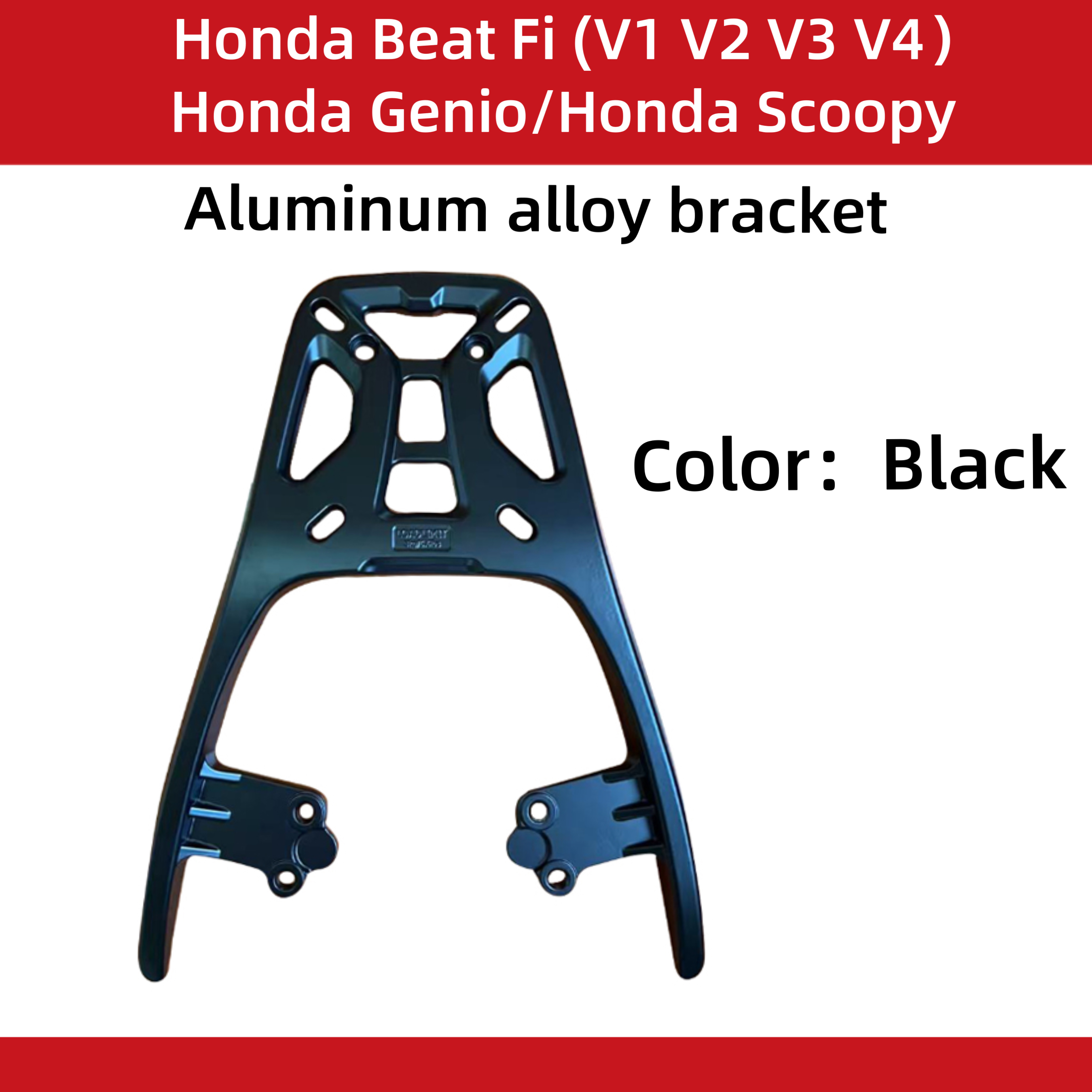 Aluminum Motorcycle Stand Fit for Honda Beat V1 - V4, Genio and Scoopy ...