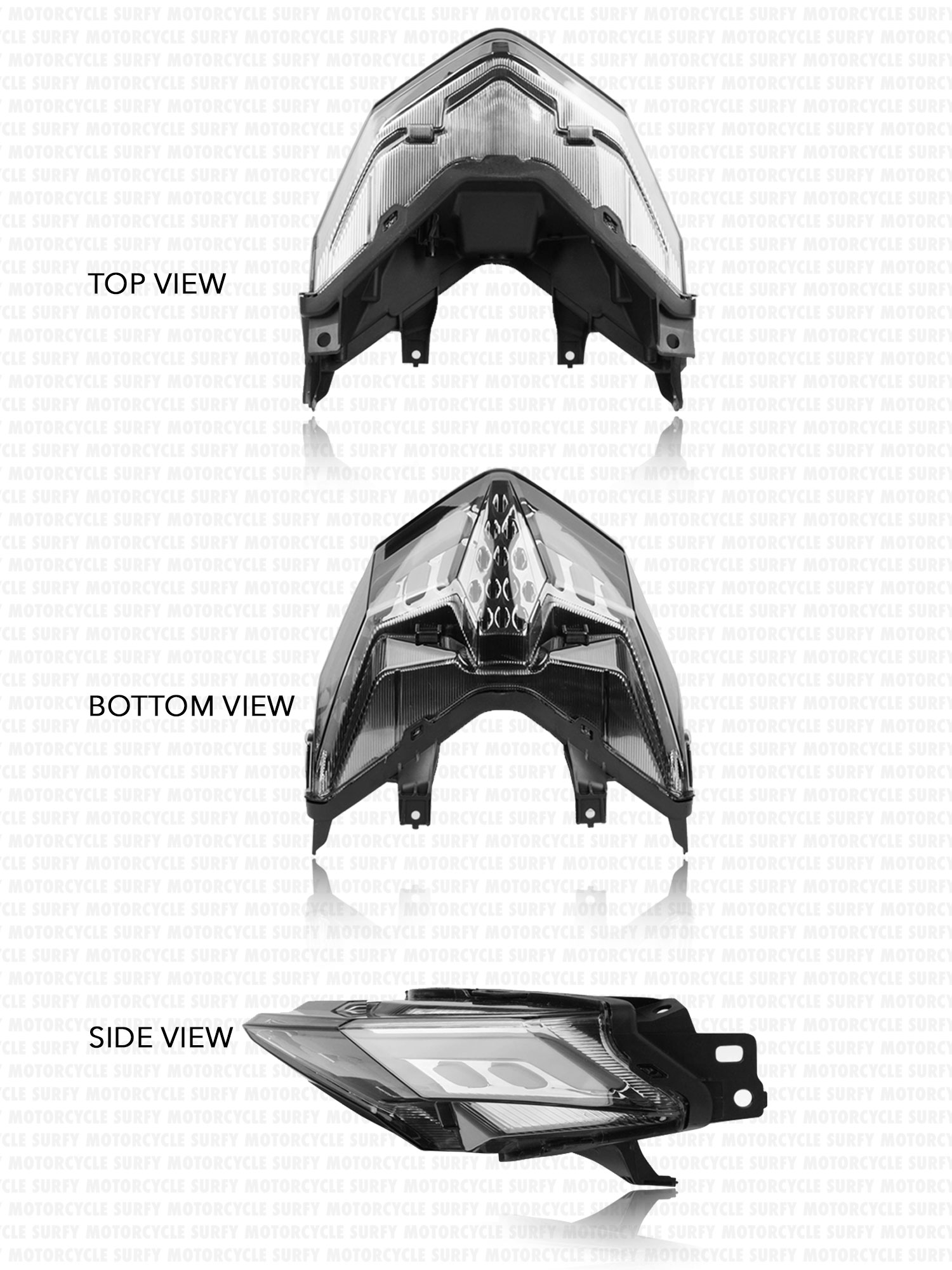 Honda Click 125/150 v3 Tail Light RGB 13Modes LED VIVID Color Plug And ...