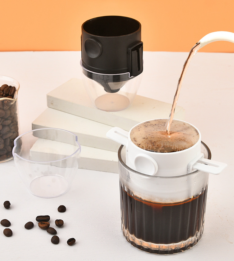 【Hot】Foldable Coffee Filters Portable Coffee Funnel Coffee Dripper ...