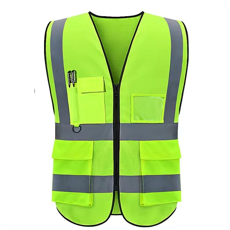 Best Reflector Safety Vest with Pocket Warning Reflectorized Vest ...