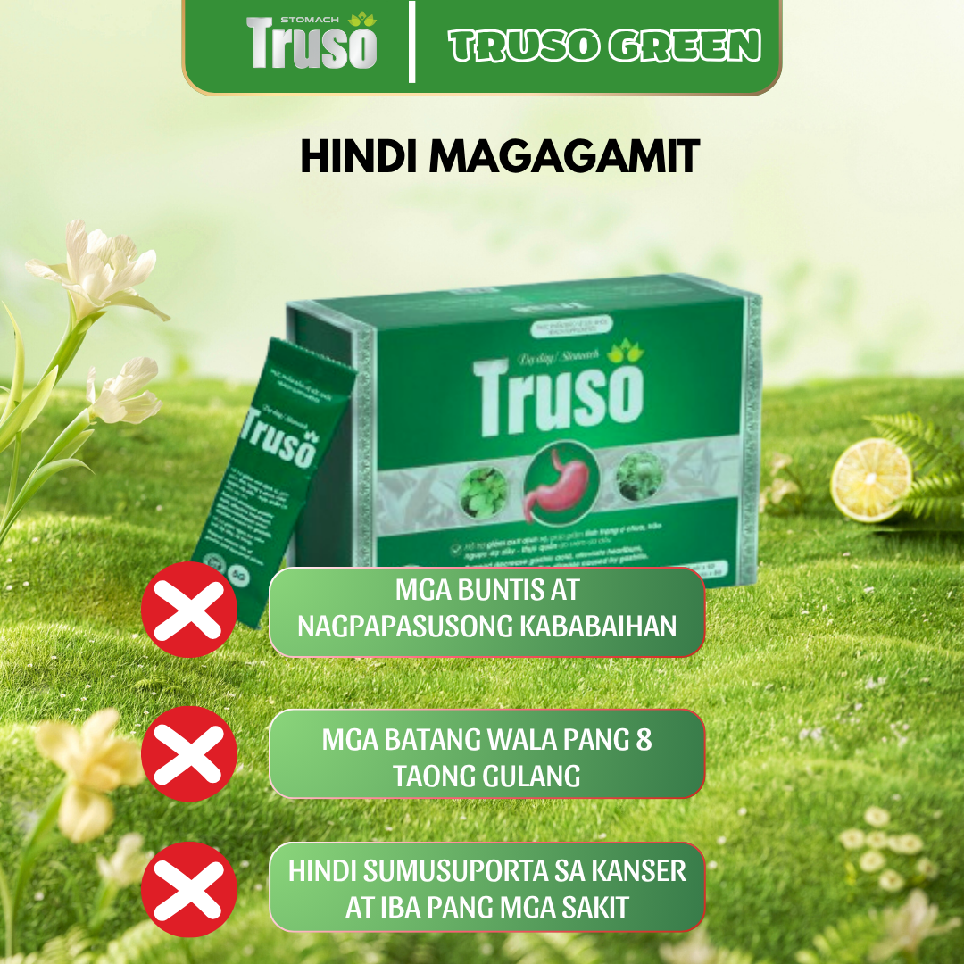 TRUSO Stomach Herbal Tea Natural Relief for Acid Reflux, GERD ...