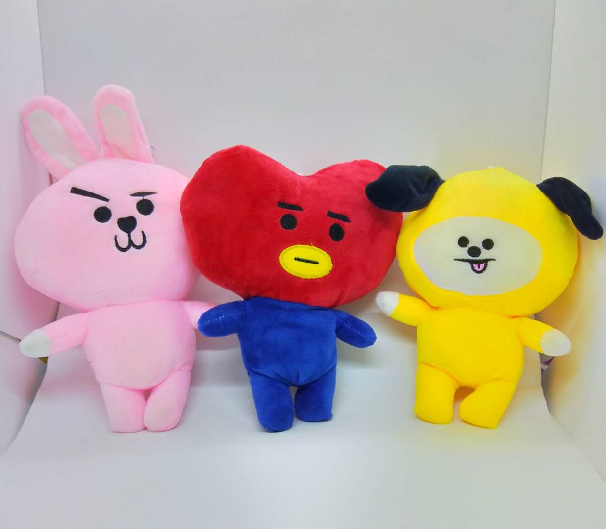 1 Set/8pcs Bts Stuffed Toy 7 Inches Bt21 Stuff Toy Characted | Shopee ...