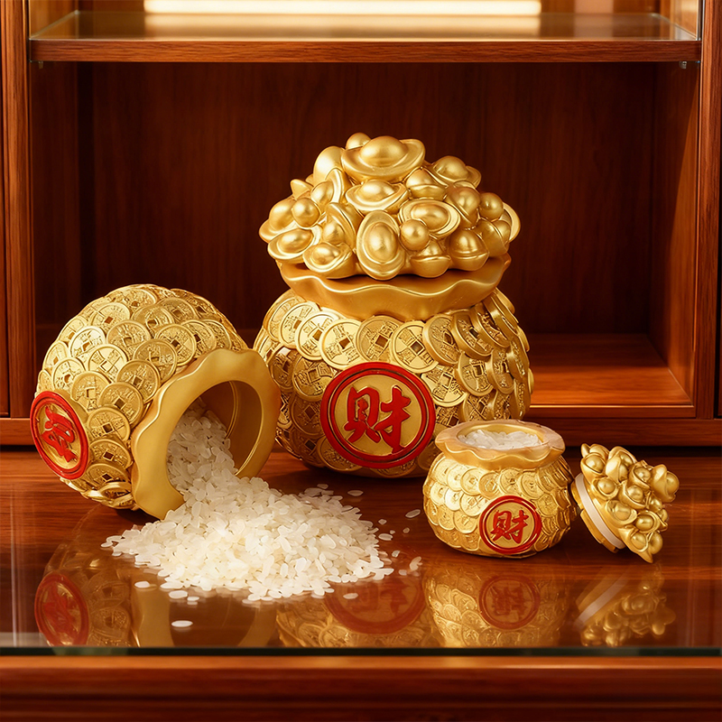 Treasure Gathering Money Bag Lucky Bonsai – Wealth, Money-Attracting ...