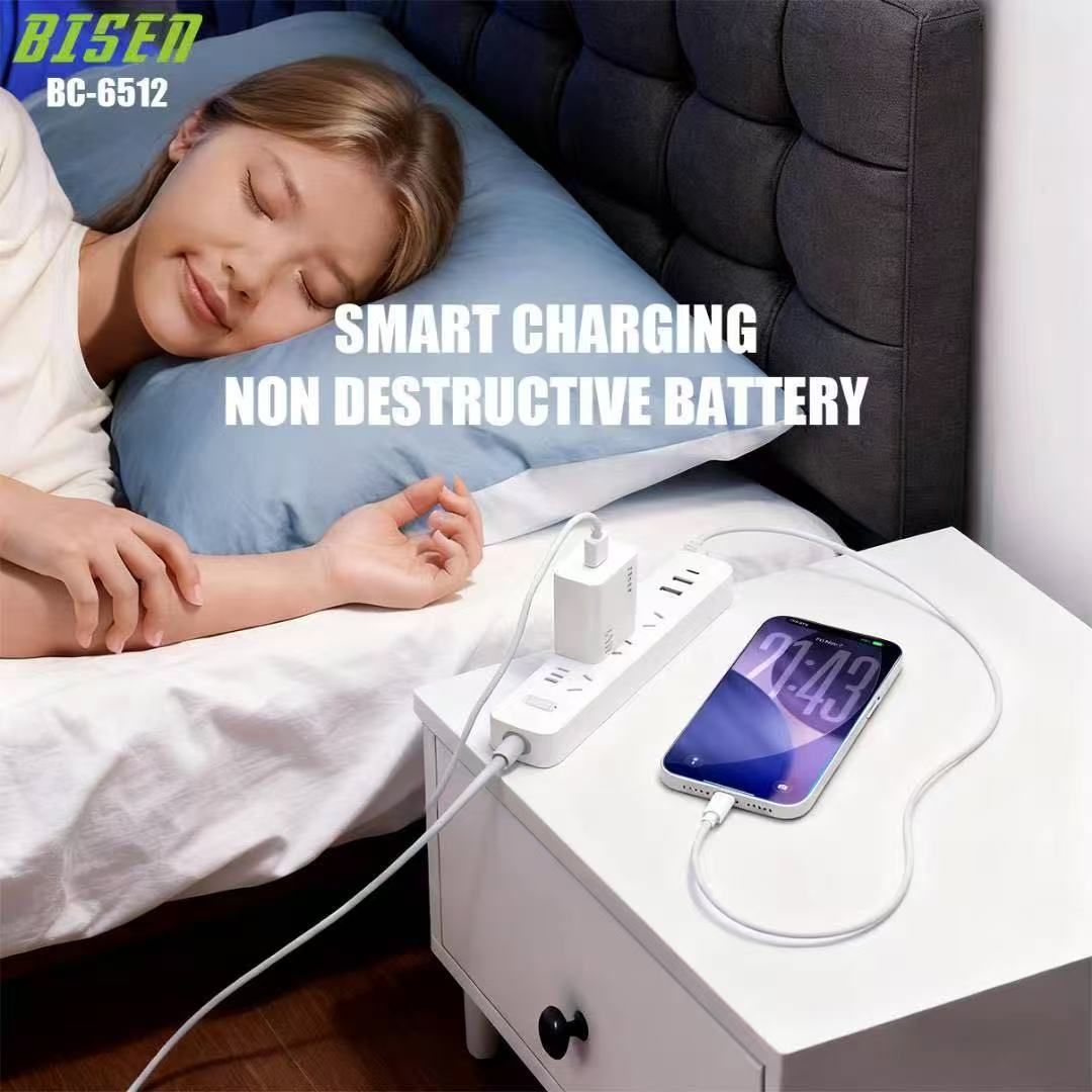 BISEN BC-6512 65W Fast Charger for Micro USB & Type C - Super GAN Home ...