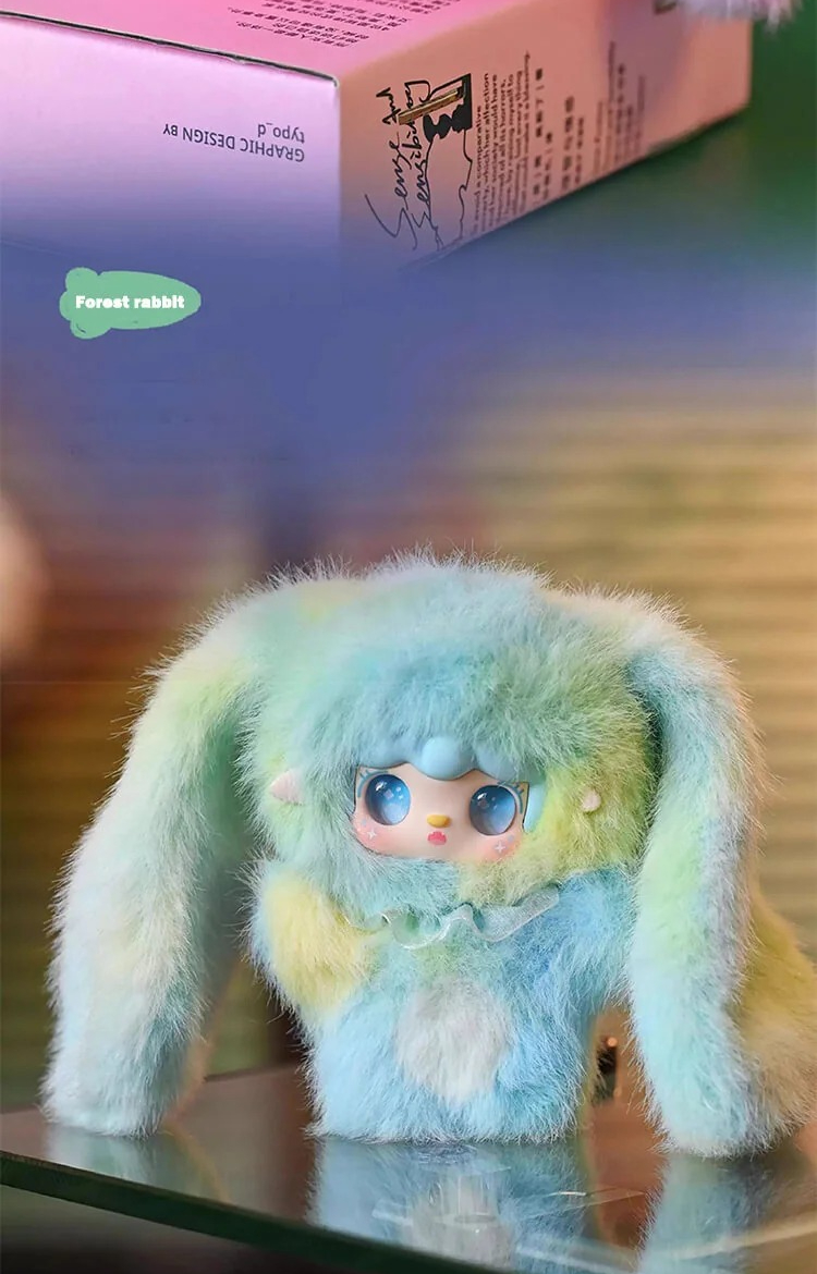 YOOKI v13 Oxygen 13th Generation Jumping Bunny Vinyl Plush Pendant ...