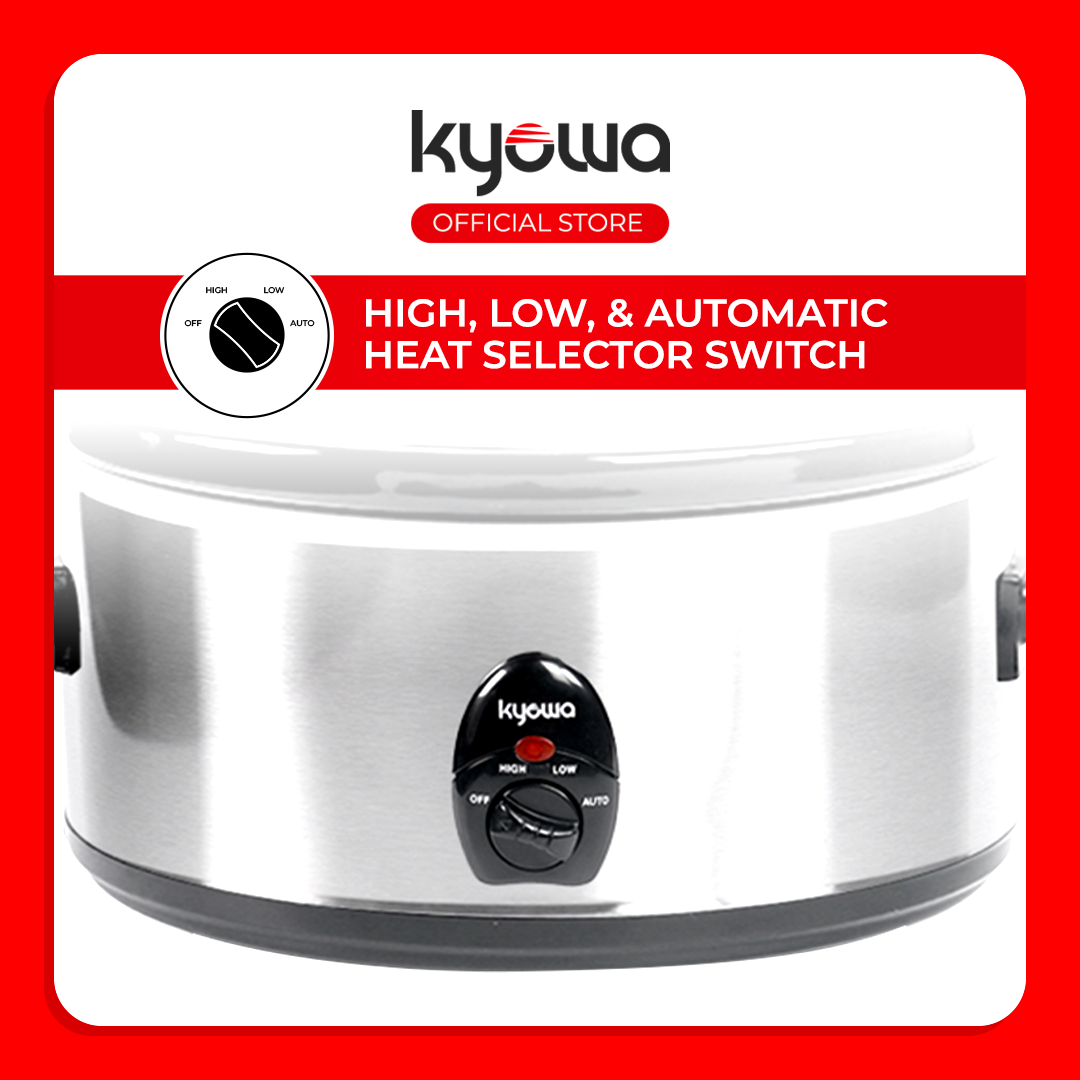 Kyowa Oval Slow Cooker 3.5L KW-2850 | Shopee Philippines