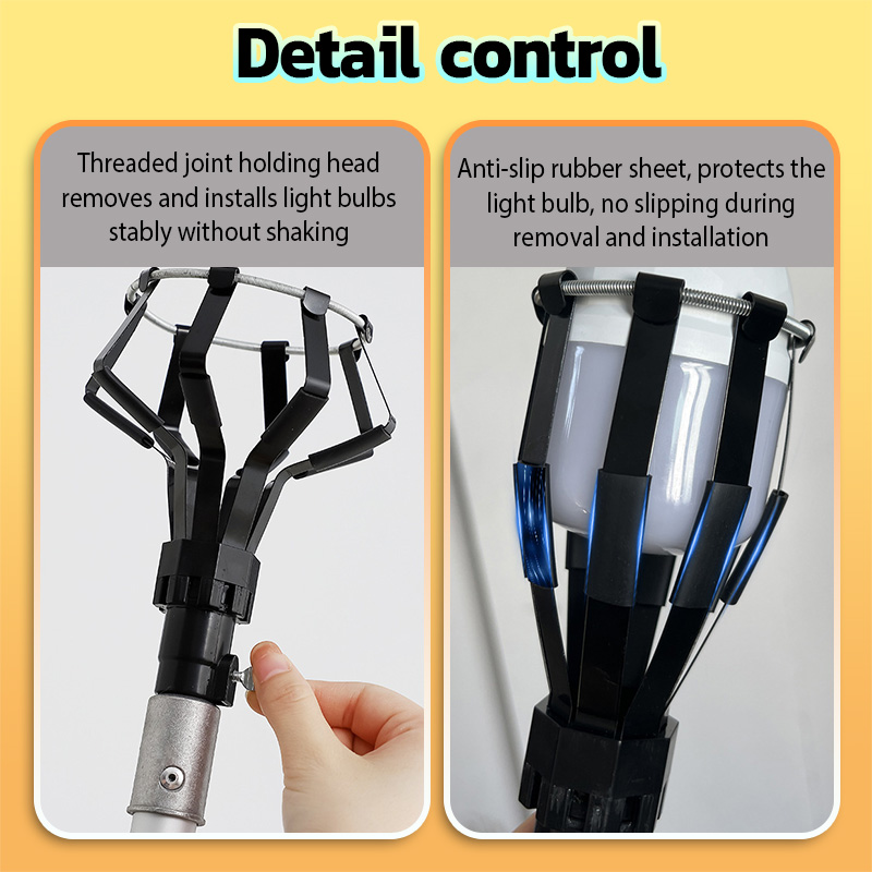 Light Bulb Changer Removal Tool Portable Bulb Installer Telescoping ...