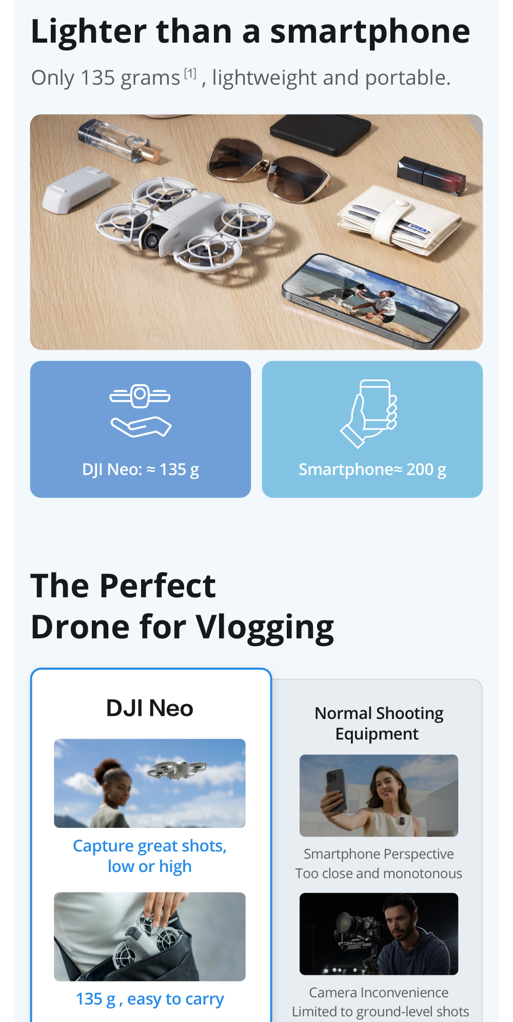 [FLASH SALE] DJI Neo - Camera Drone | 4K/30fps | 135g Ultra Light ...