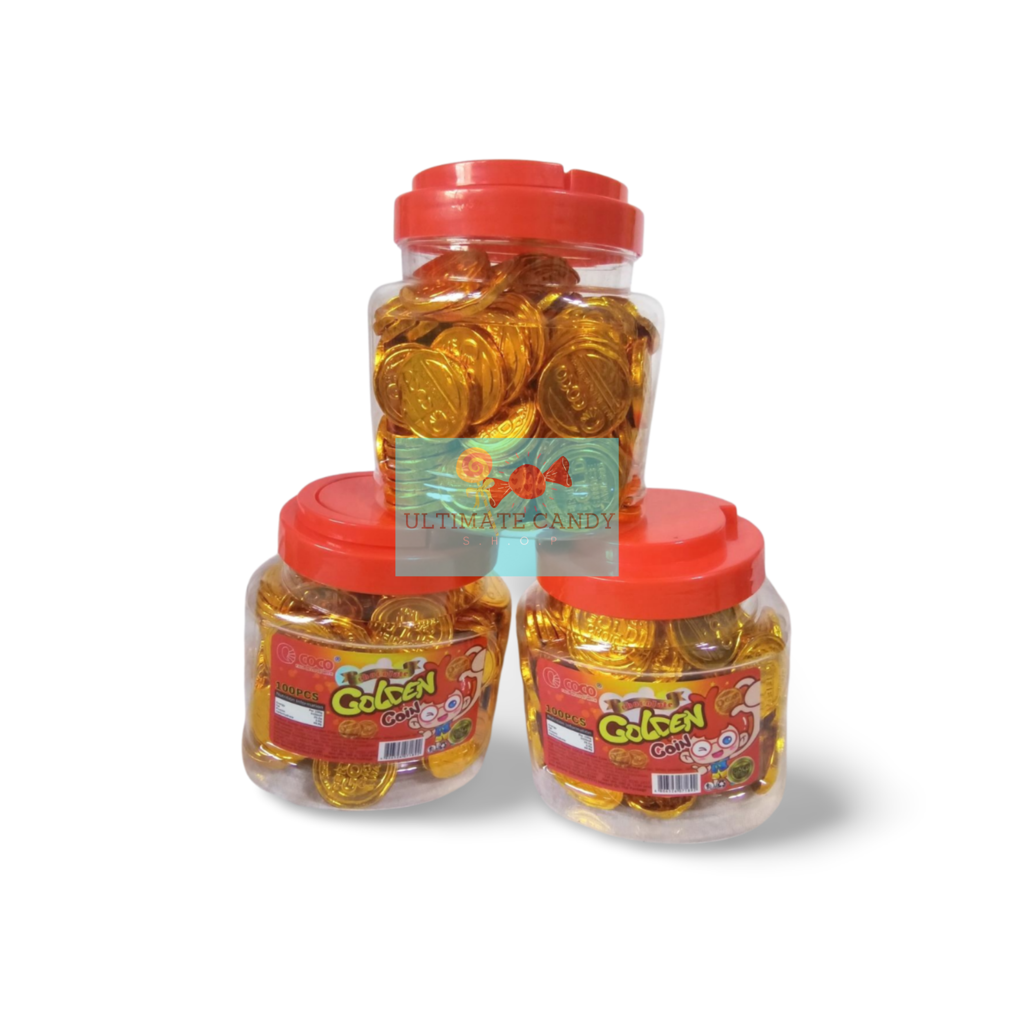 COCO Gold Coin Chocolate 100pcs | Shopee Philippines