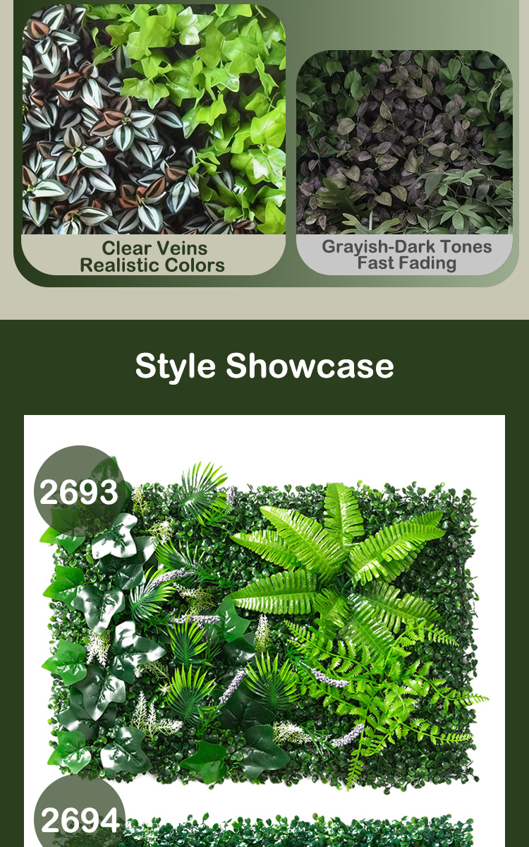 Wall Panel Artificial Grass Wall Panels WPC Wall Decoration for Indoor ...