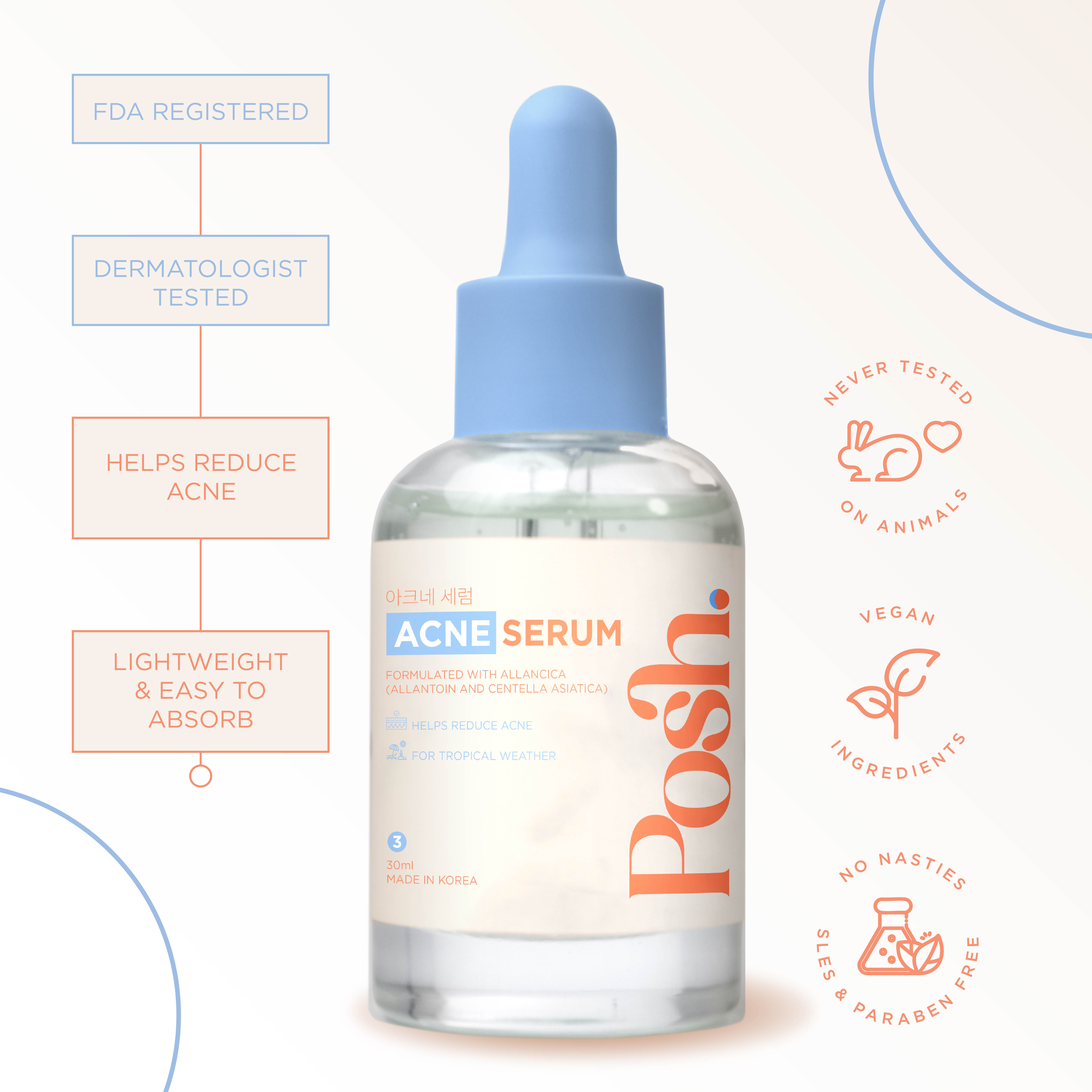 Posh Skin Acne Serum 30ml | Shopee Philippines