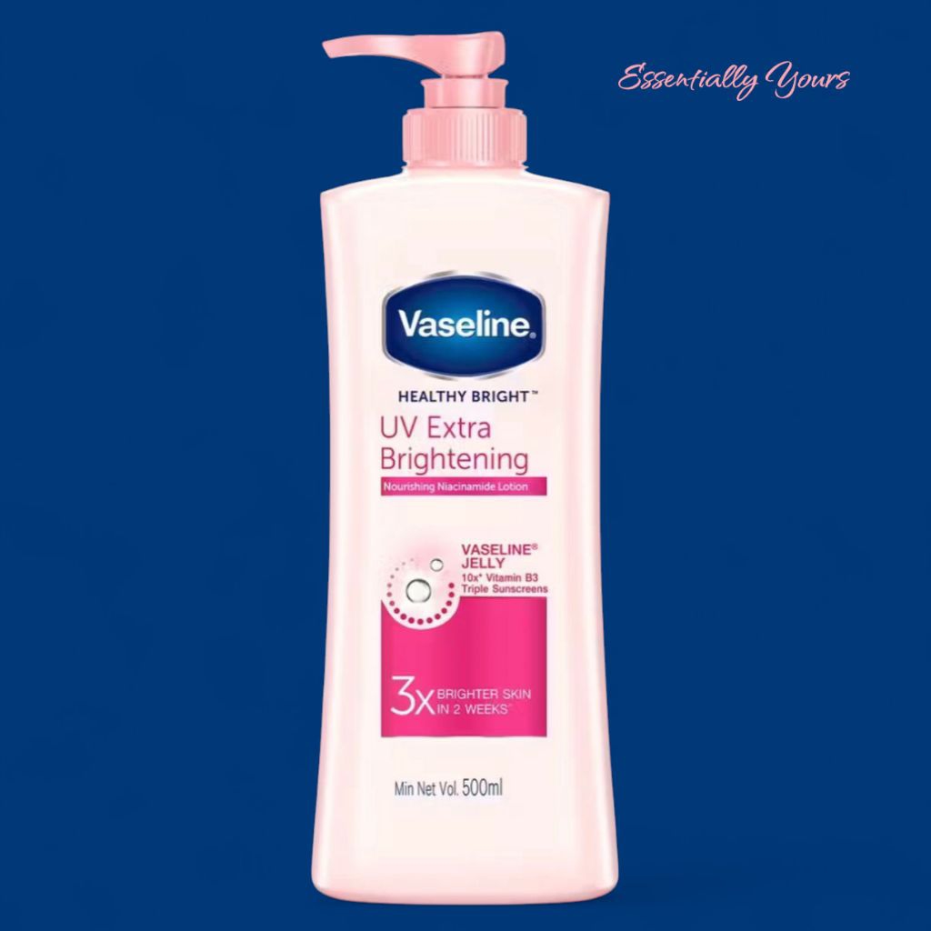 Vaseline Healthy Bright UV Extra Brightening Lotion 500ml And 400ml ...