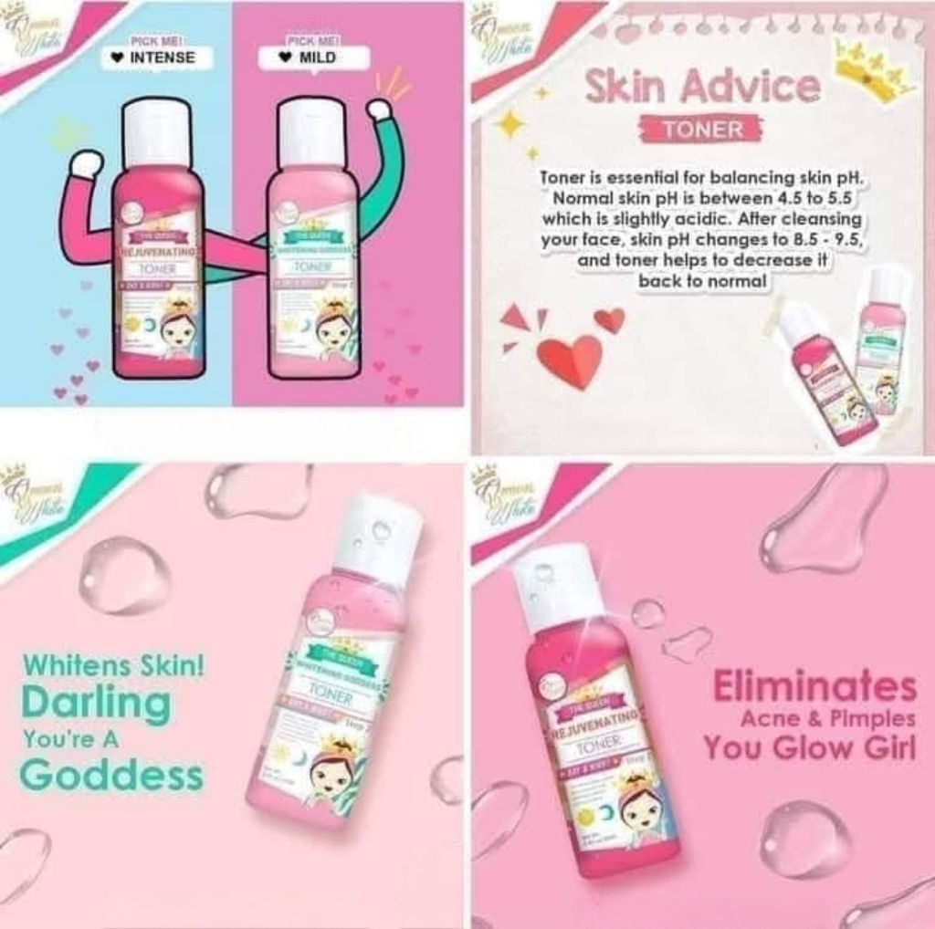 MIX & MATCH - QUEEN WHITE' FACIAL CARE ESSENTIALS | Shopee Philippines