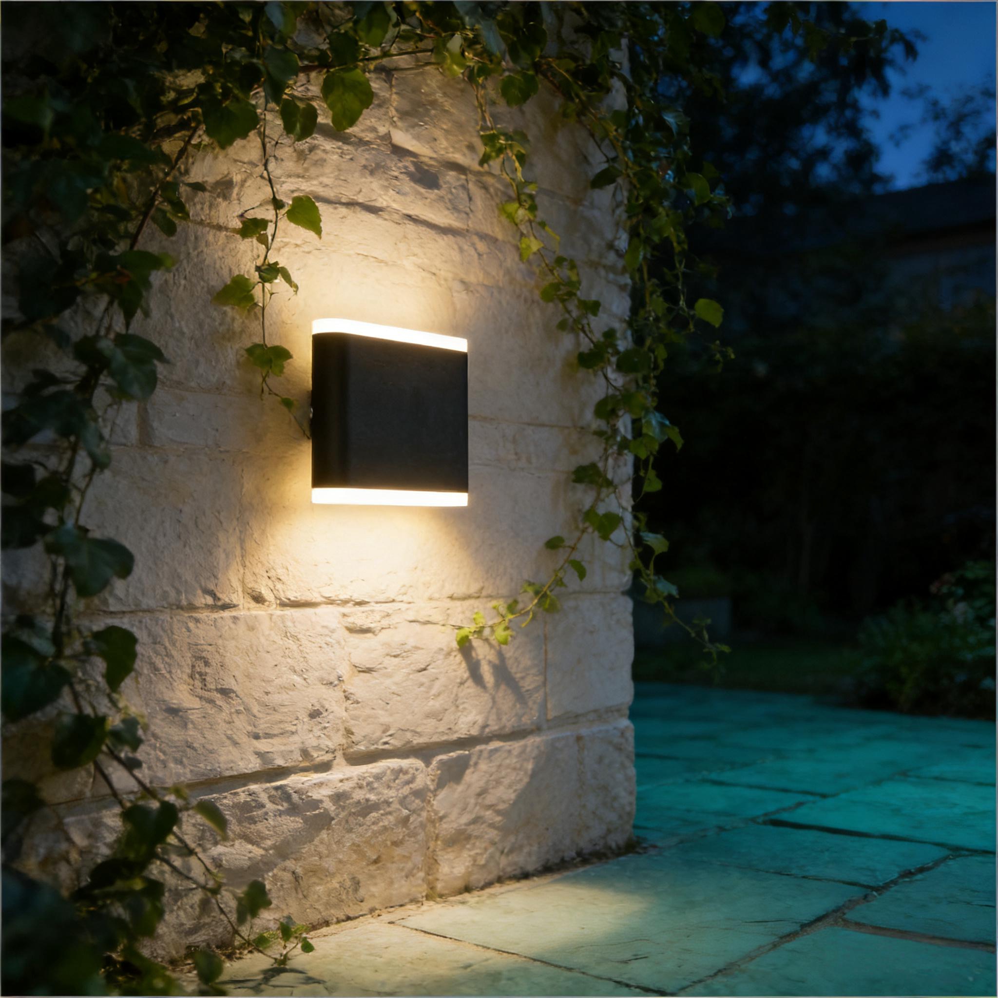 Luxy Modern Led Wall Lights Indoor/Outdoor Waterproof Upgraded Wall ...