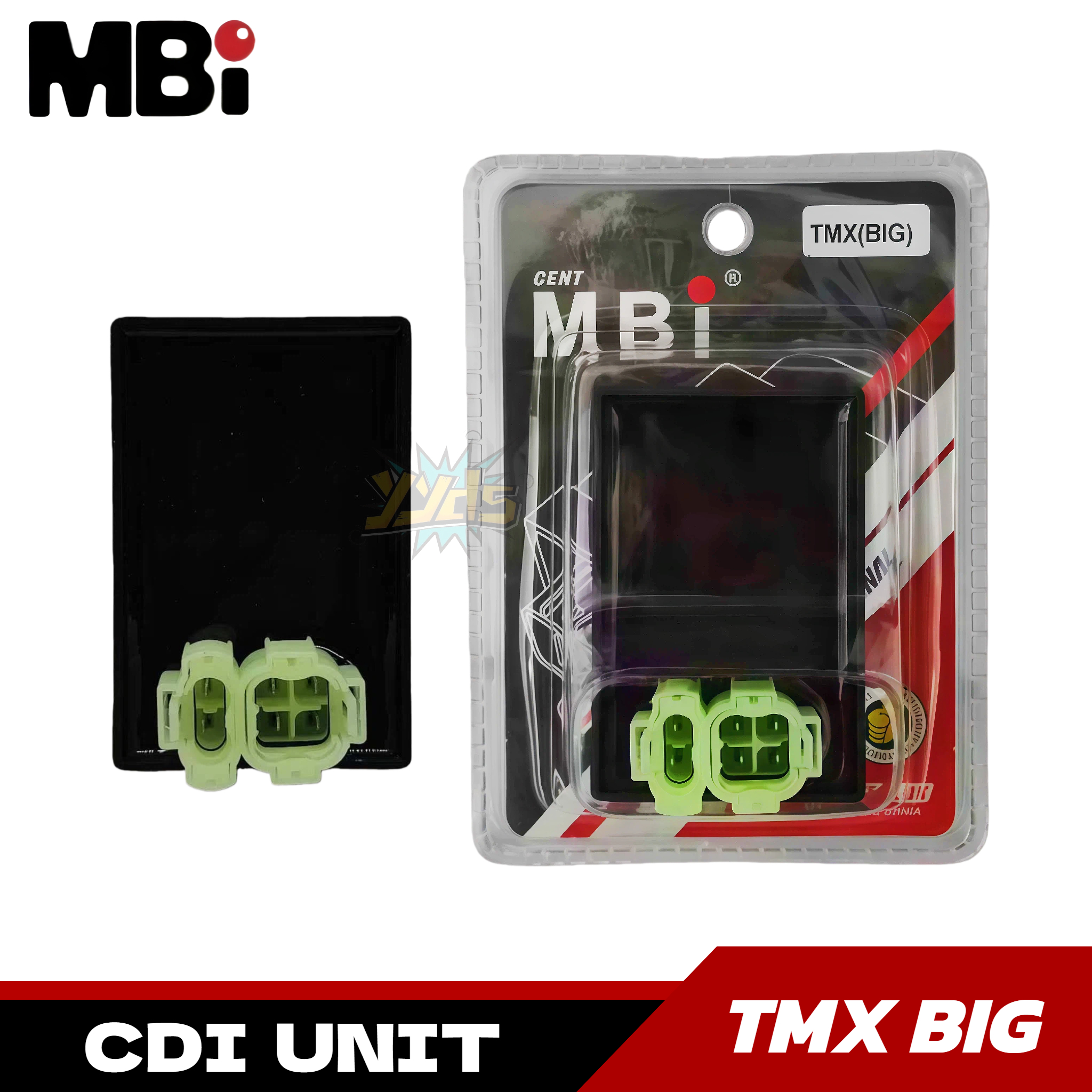 MBI CDI UNIT FOR TMX BIG/XRM/W100/LIFAN110/TMX155/GY6/TMX125 ALPHA ...