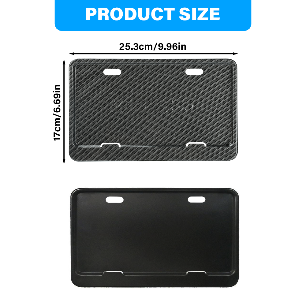 Motorcycle Universal License Plate Frame 1PCS Aluminum Alloy LTO Plate ...