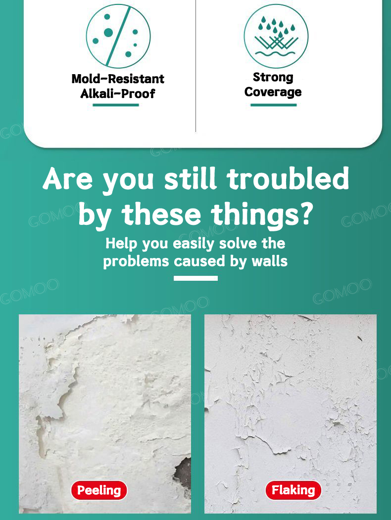 Latex Paint Wall Paint Strong Coverage For Living Room Bedroom Exterior ...